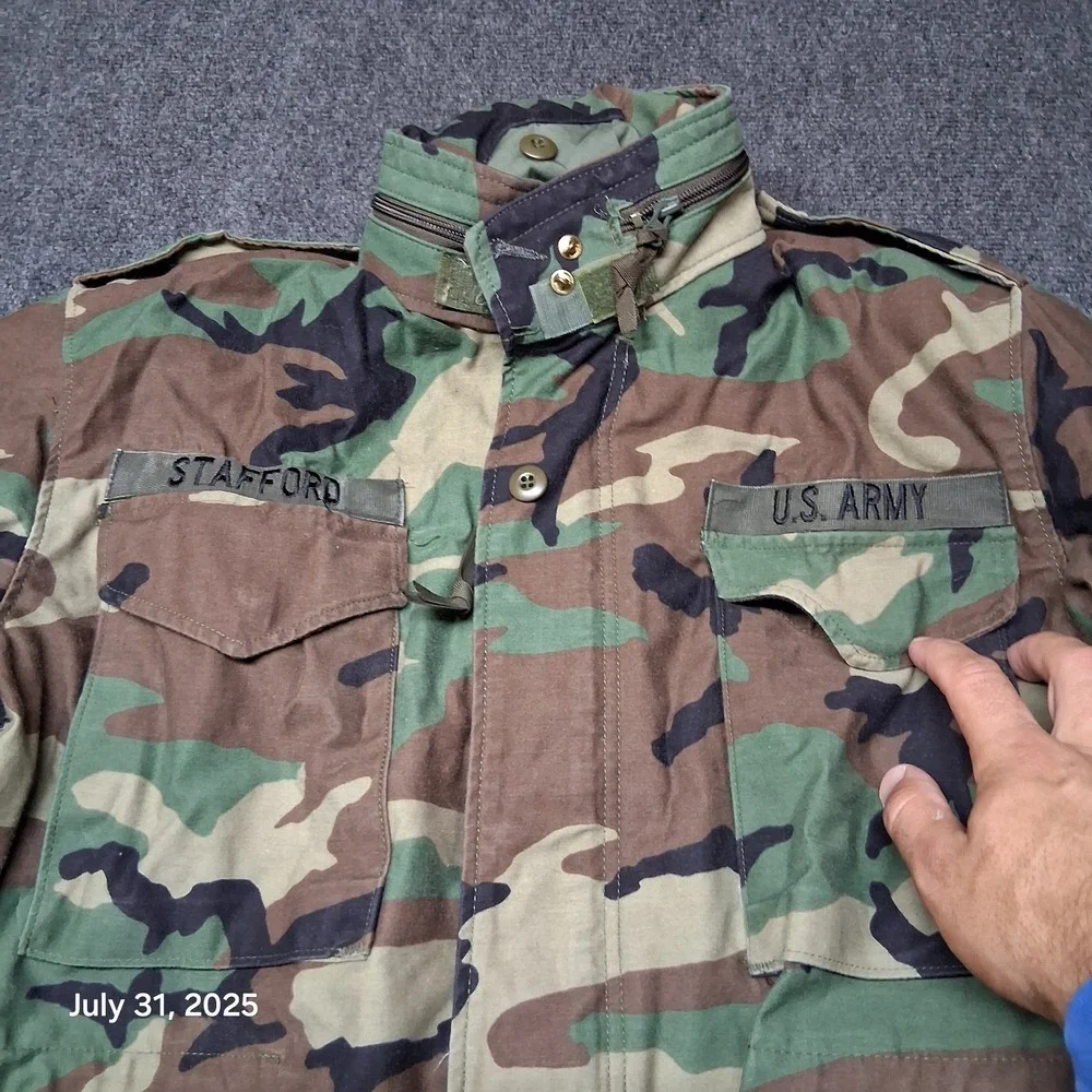 Jackets & Coats | Us Army Field Jacket Coat Cold Weather Medium Short ...